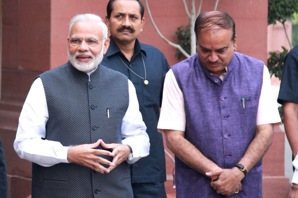 Narendra Modi at Parliament House