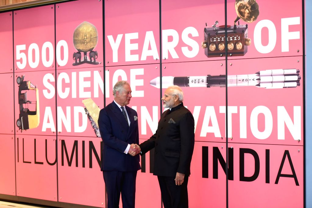 PM Modi visits science museum with the Prince Charles