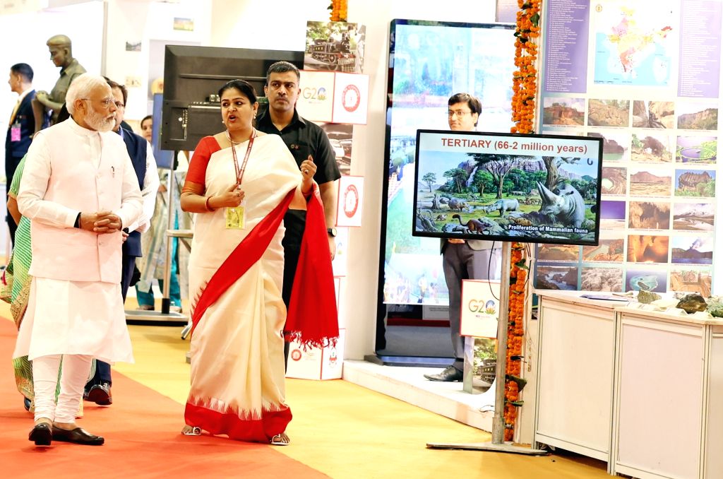 New Delhi: Prime Minister Narendra Modi visits the International Museum ...