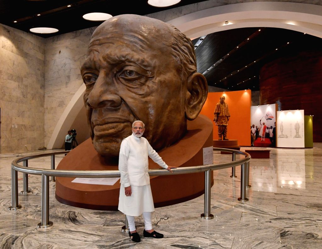 Kevadia (Gujarat): PM Modi visits Museum, Exhibition and Viewers' Gallery