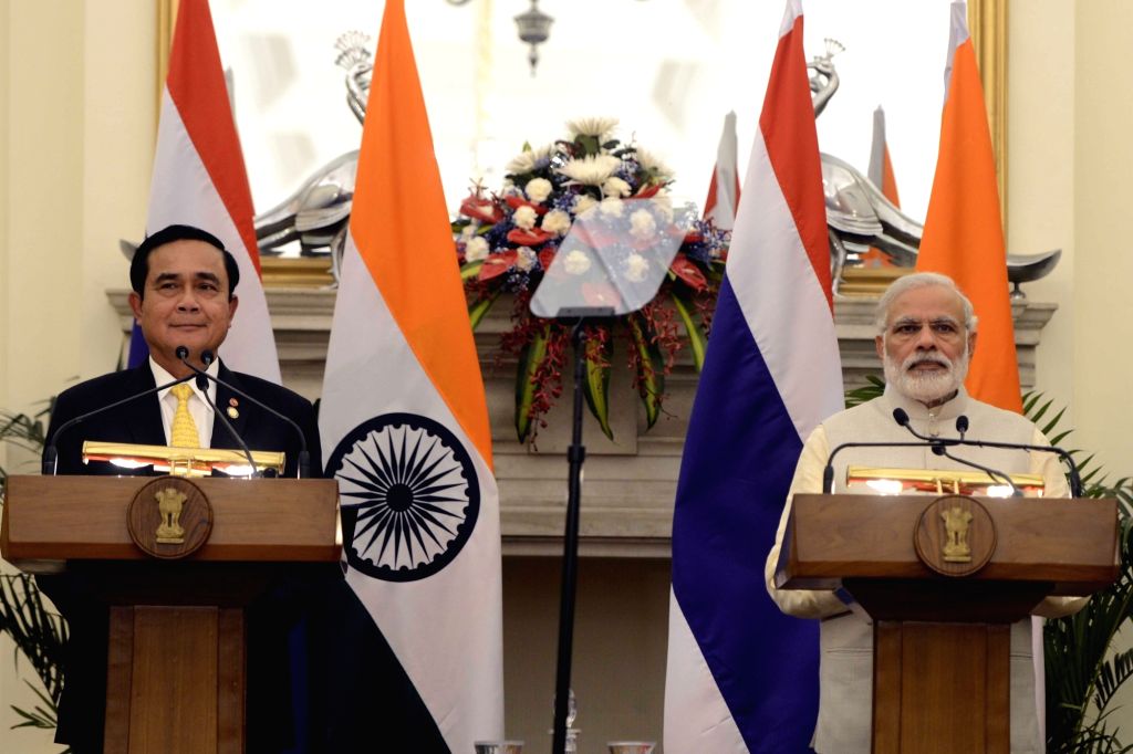 Narendra Modi-Prayut Chan-o-cha joint press conference