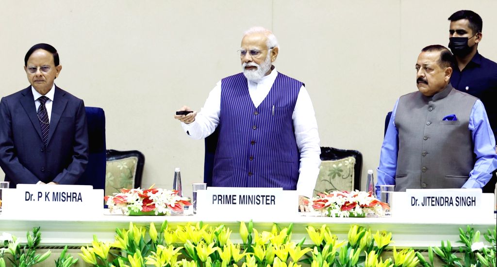 Prime Minister Narendra Modi during the valedictory session and awards ...