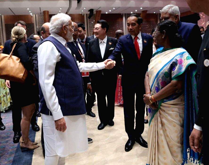 Prime Minister Narendra Modi with world leader at G20 Gala Dinner
