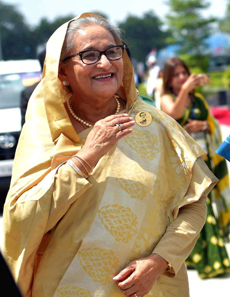 Prime Minister of Bangladesh, Sheikh Hasina arrives for G20 summit