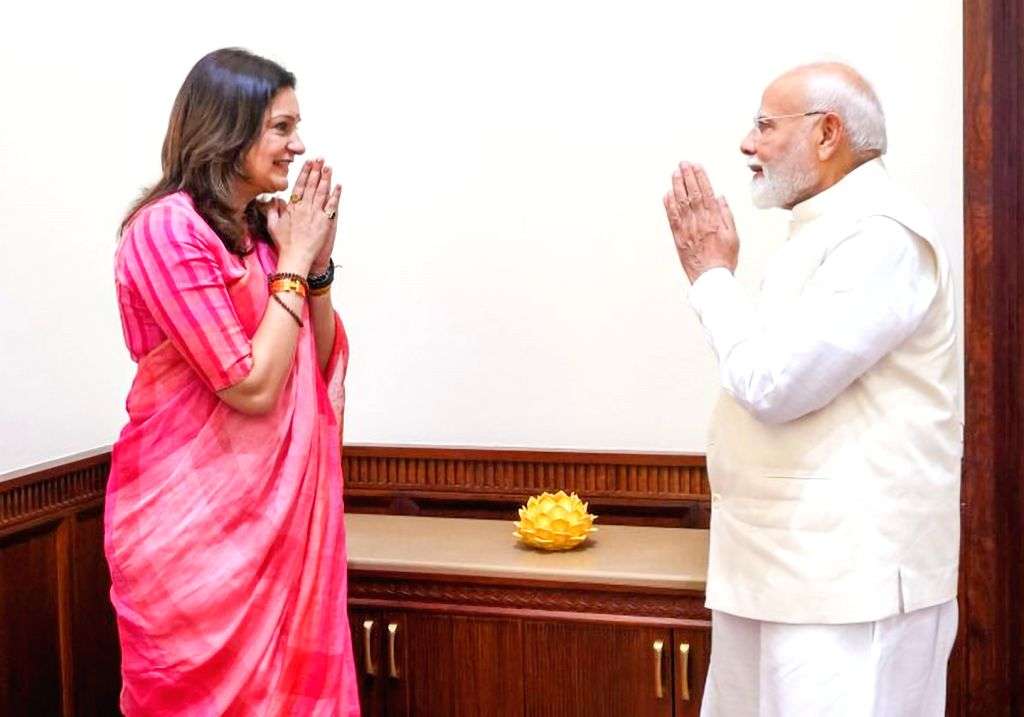 Priyanka Chaturvedi Meets Prime Minister Modi