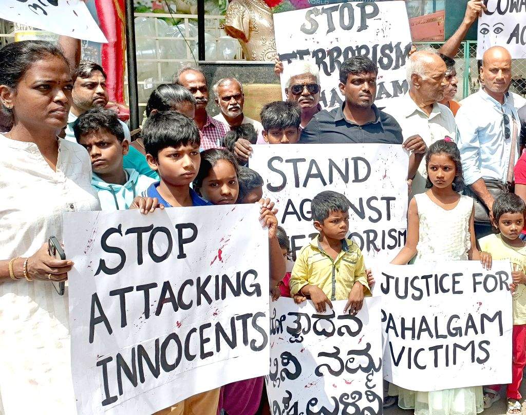 Protest Against Pahalgam Terror Attack