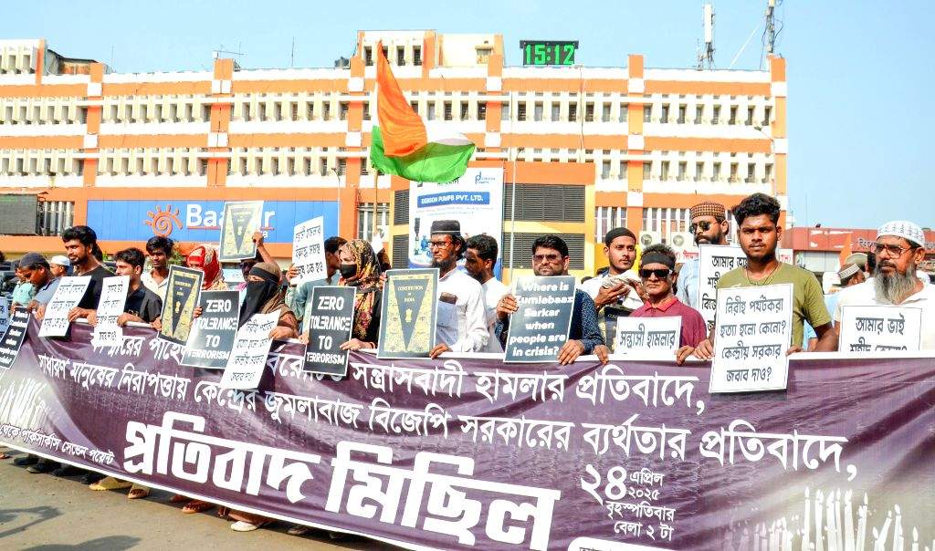 Protest against Pahalgam Terror Attack
