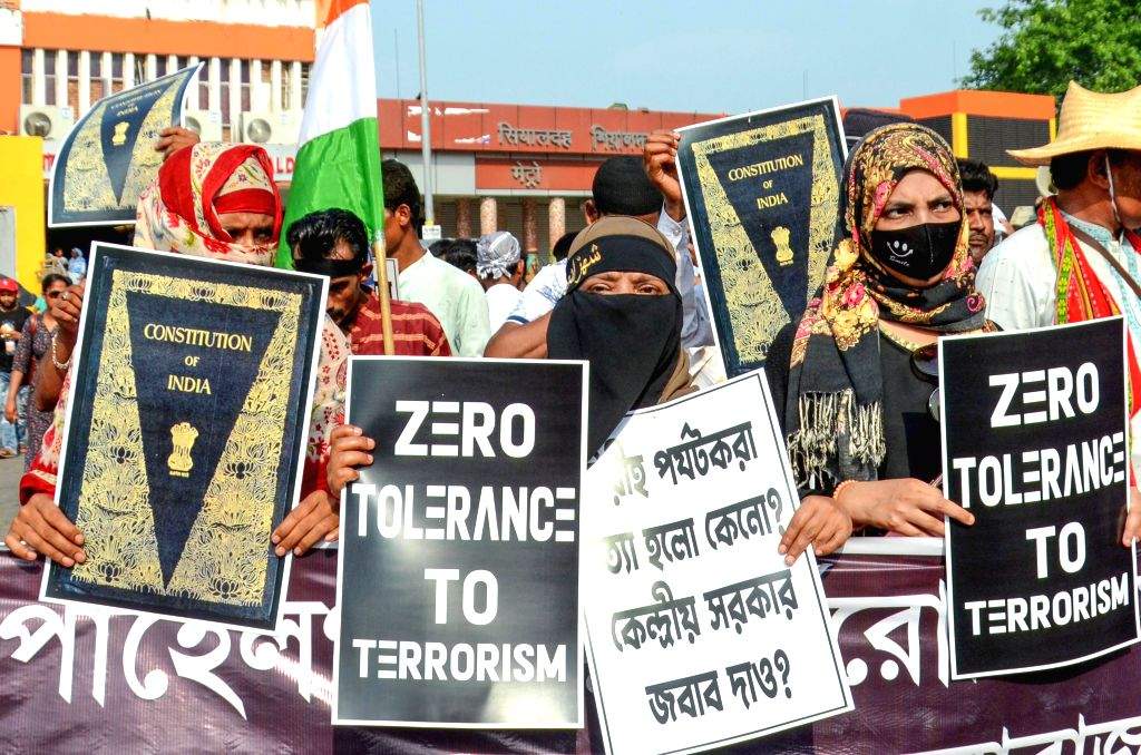 Protest against Pahalgam Terror Attack