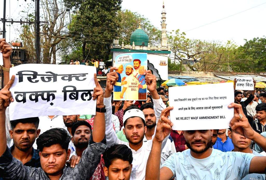 Protest Against Waqf (Amendment) Act