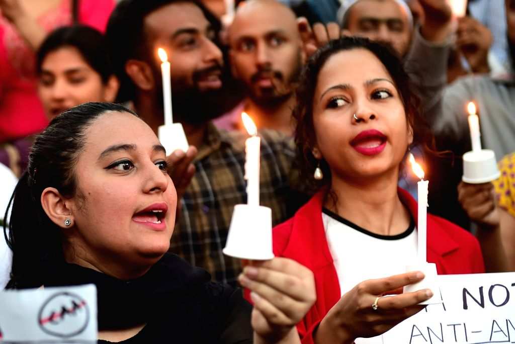 Candlelight protest march against CAA, NRC