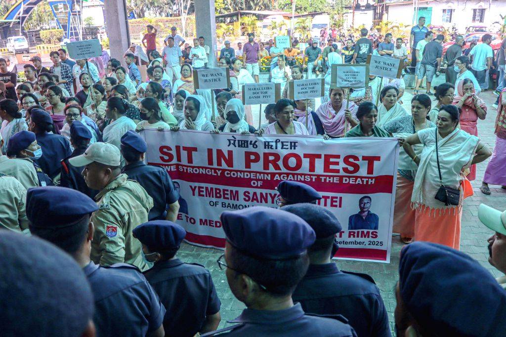 Protests Erupt at RIMS Hospital