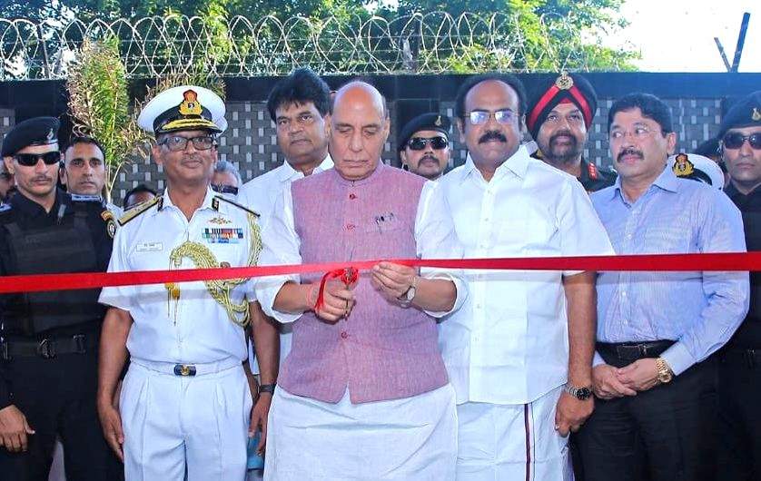 Puducherry : Defence Minister Rajnath Singh inaugurates the Indian ...
