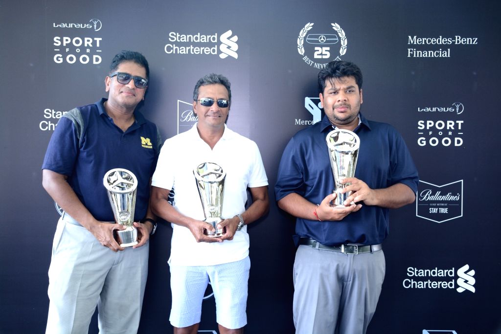 Sahil, Murad, Satish in MercedesTrophy World Final