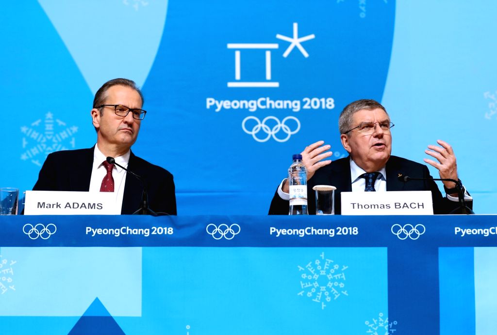 OLY-SOUTH KOREA-PYEONGCHANG-IOC PRESIDENT-PRESS CONFERENCE