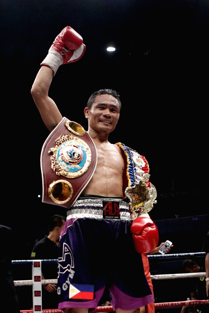 PHILIPPINES-QUEZON CITY-WBO WORLD JUNIOR FLYWEIGHT FIGHT