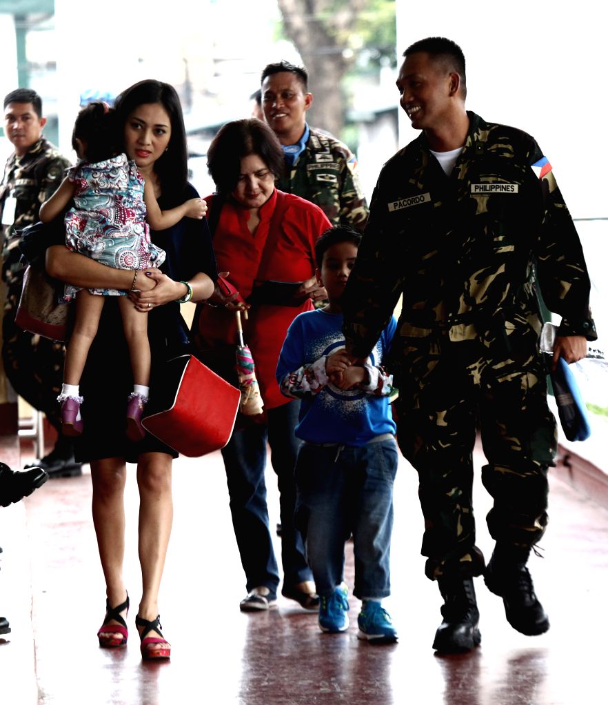 Quezon City (Philippines): UN peacekeepers from Ebola-stricken Liberia ...
