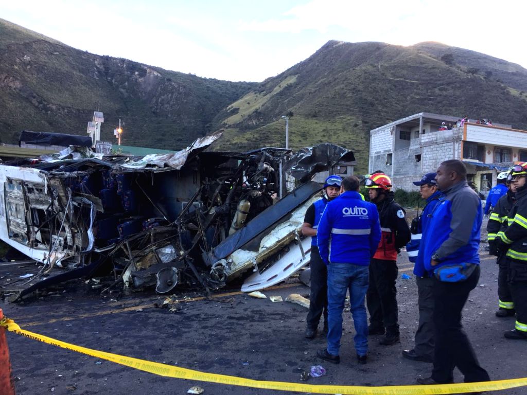 ECUADOR-QUITO-TRAFFIC ACCIDENT