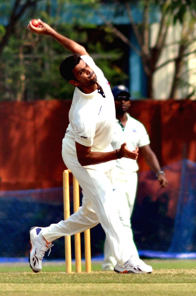 Kolkata : Practice match between Uttar Pradesh Cricket Association XI ...