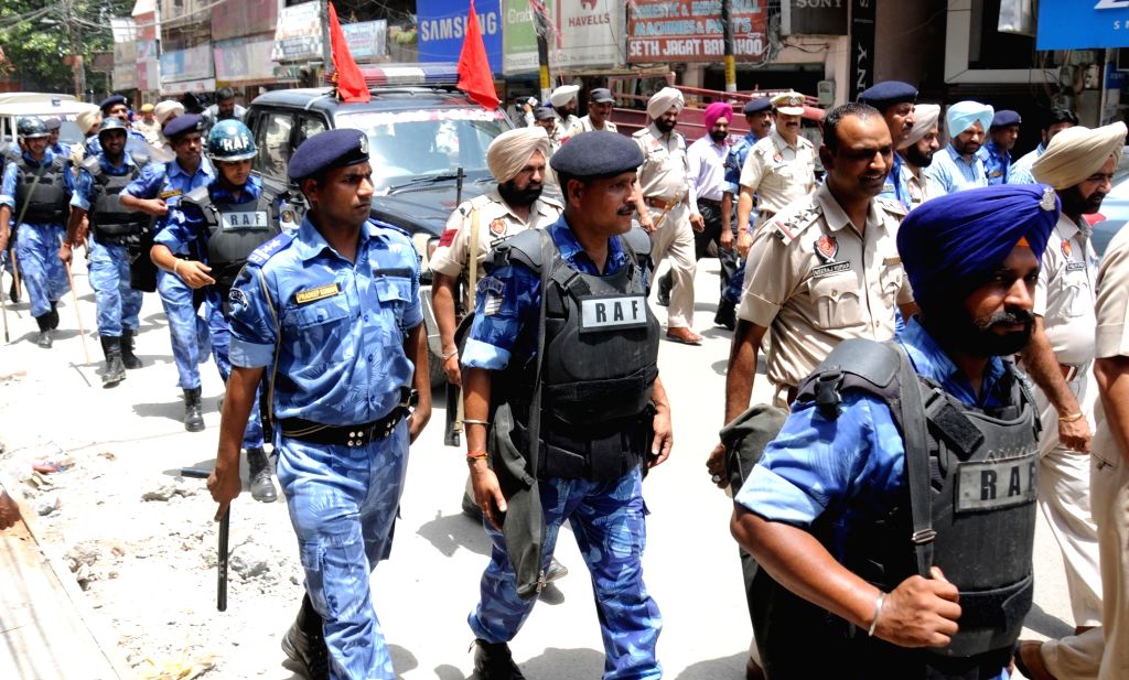 RAF conducts flag march ahead of Operation Blue Star