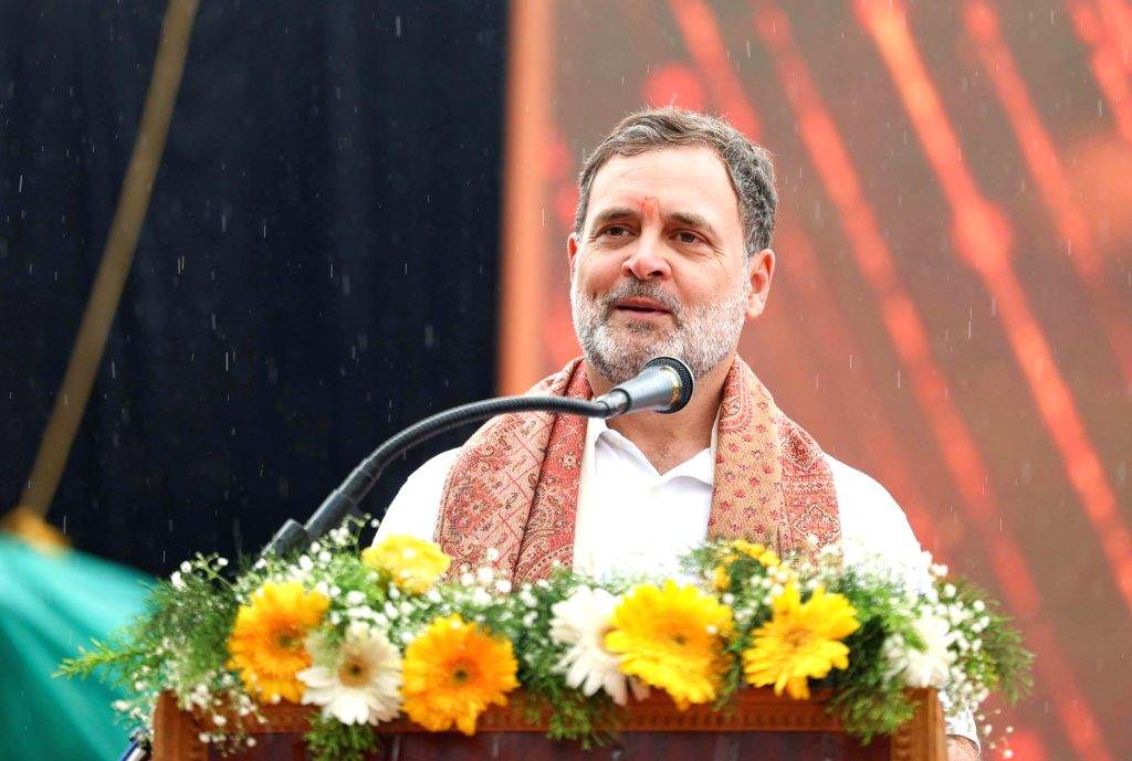 Rahul Gandhi at St. Thomas English High School