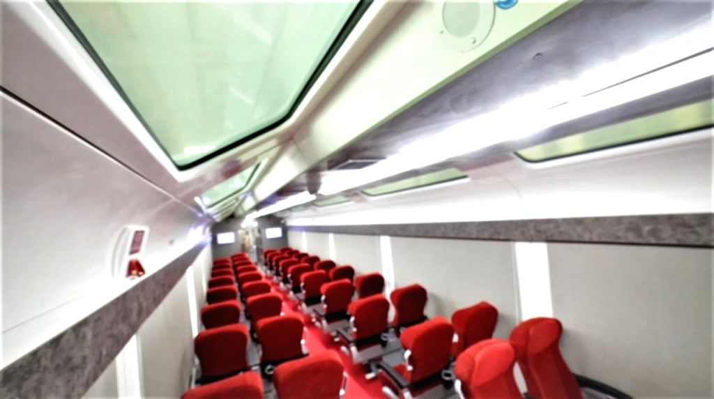 Railways new vistadome coach clears 180 kmph speed test