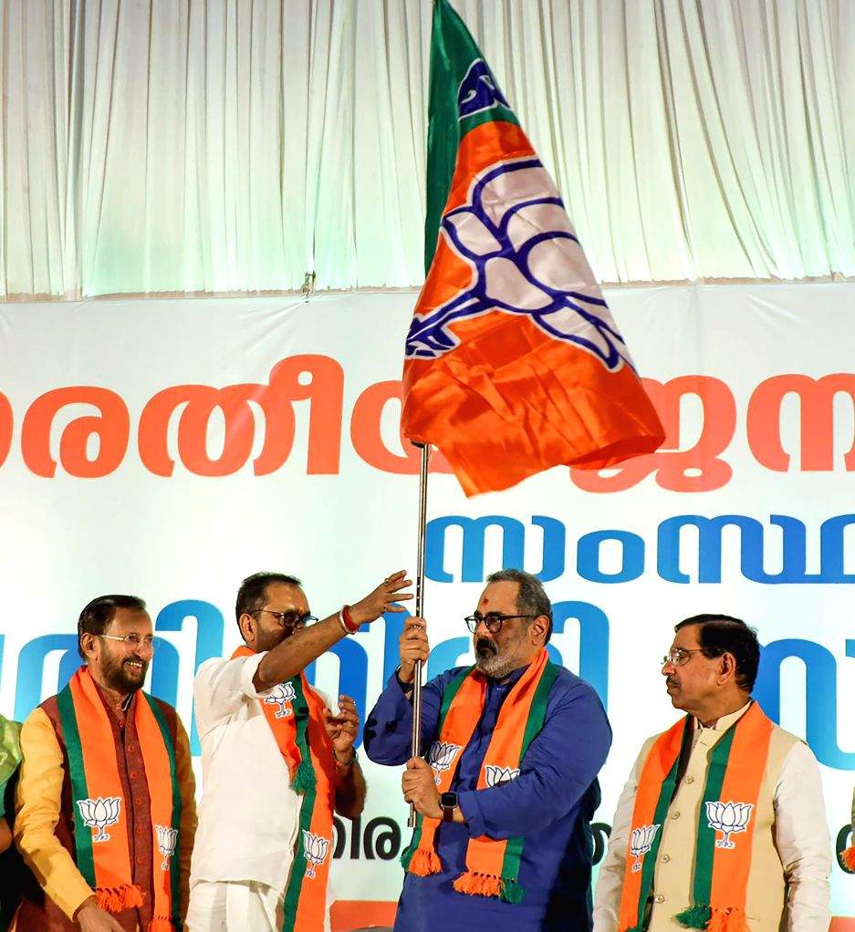 Rajeev Chandrasekhar Elected as Kerala BJP State President