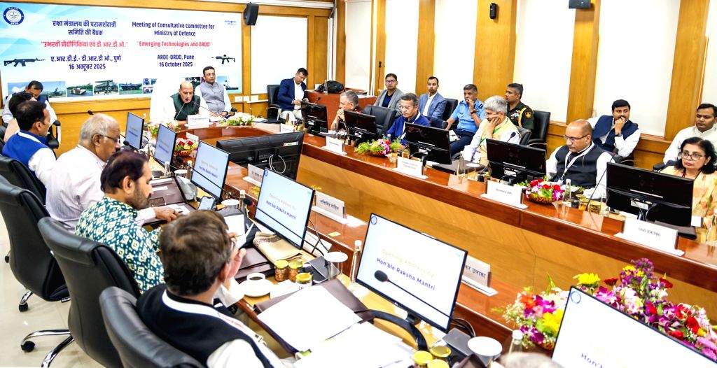 Rajnath Singh Chairs Defence Consultative Committee Meeting
