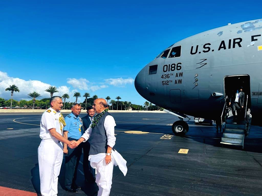 Rajnath visits US Indo-Pacific Command headquarters in Hawaii
