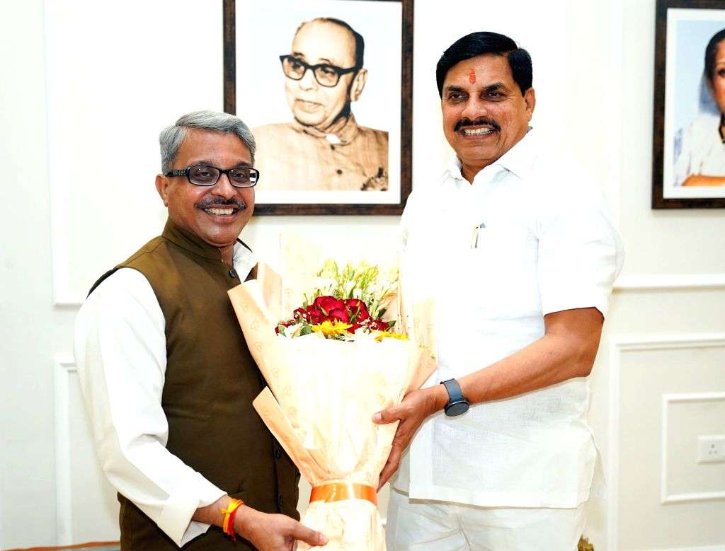 Rajneesh Agrawal meets CM Mohan Yadav