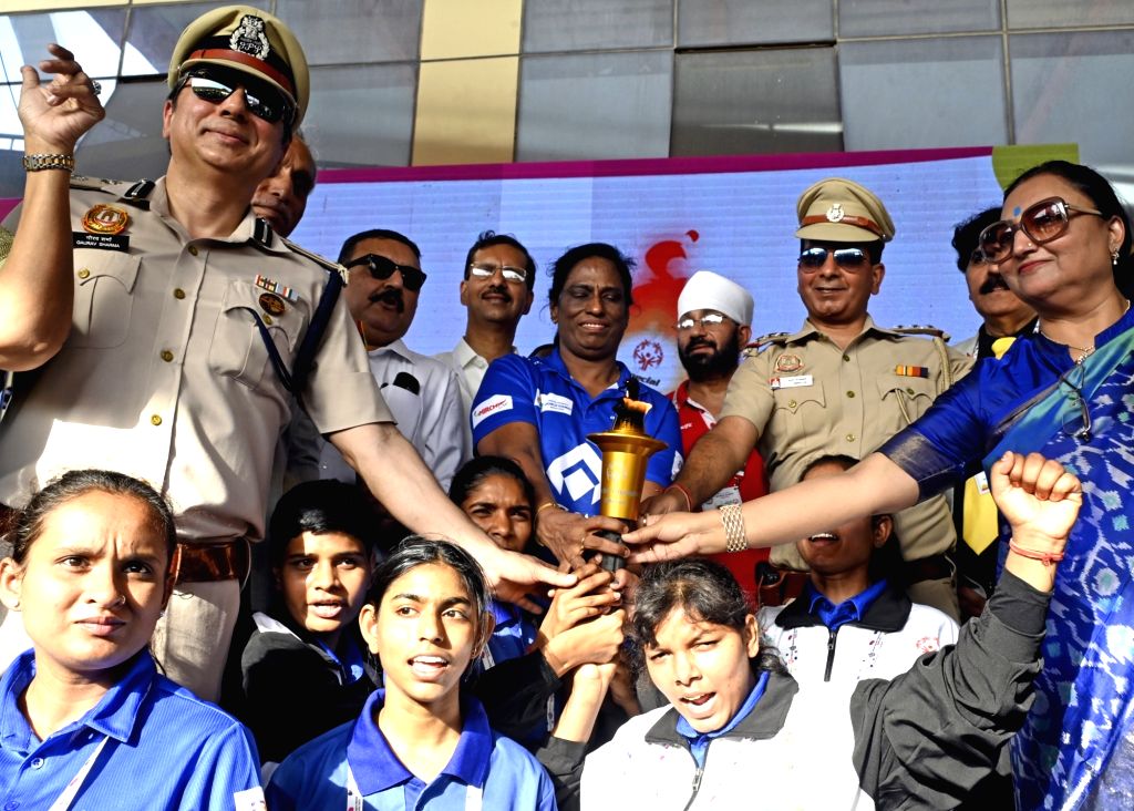 Rajya Sabha MP and President of Indian Olympic Association PT Usha ...