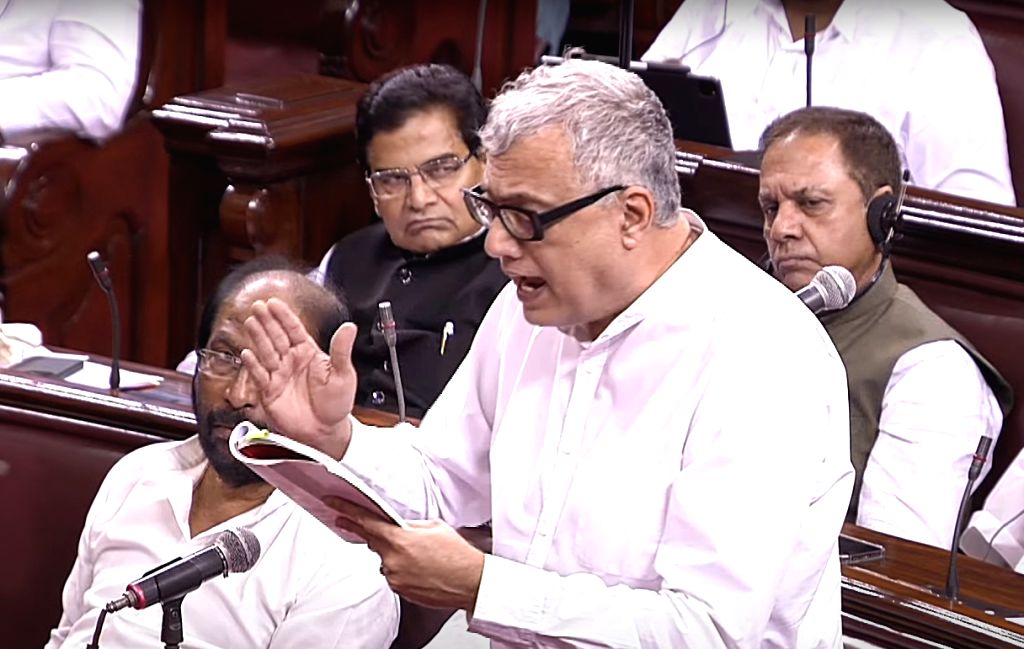 Rajya Sabha MP Derek O'Brien speaks on the first day of the Monsoon Session