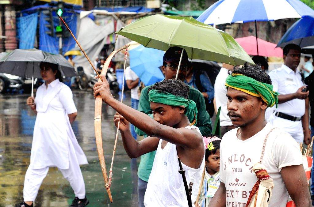 Rally Marks 171st Hul Diwas in Kolkata