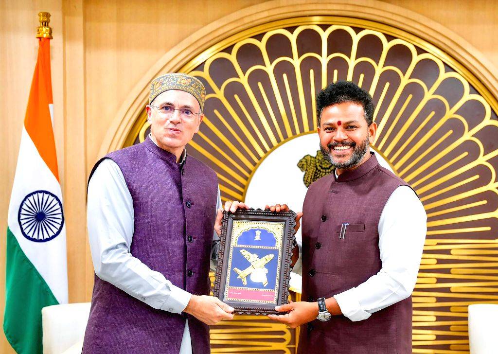 Ram Mohan Naidu Meets CM Omar Abdullah