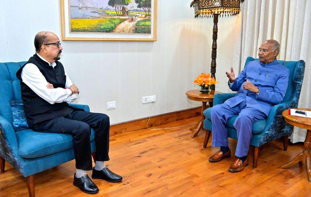 Ramen Deka meets Ram Nath Kovind