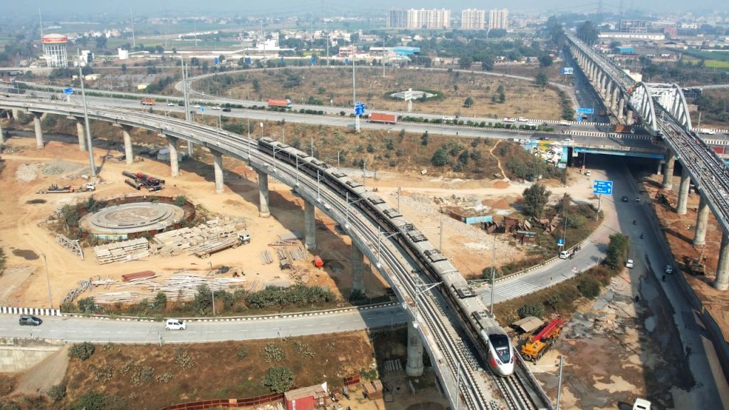 Free Photo : Rapid Rail running from Duhai Depot to Ghaziabad, trial ...