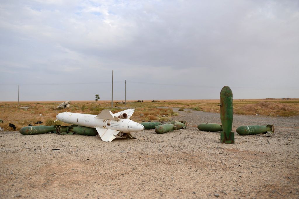 SYRIA-RAQQA-TABQA AIRBASE-SYRIAN ARMY