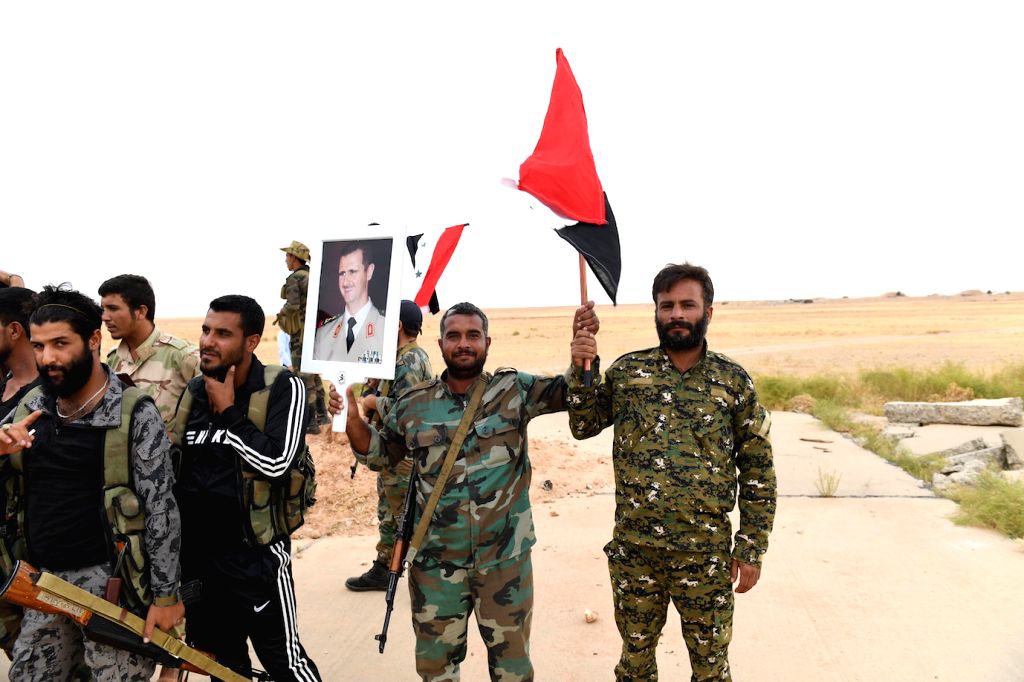 SYRIA-RAQQA-TABQA AIRBASE-SYRIAN ARMY