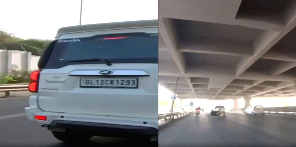 Rashly-driven SUV hits biker on Delhi road; FIR lodged for 'attempt to ...