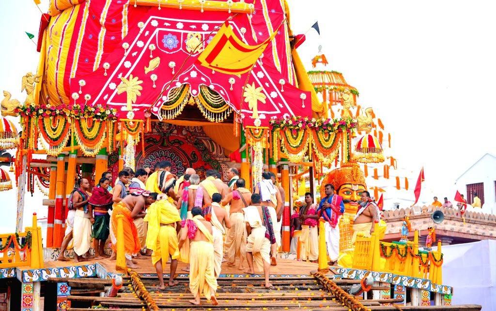 Rath Yatra Begins in Puri with Traditional Ceremonies