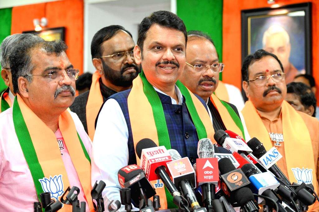 Ravindra Chavan Files Nomination for Maharashtra BJP President