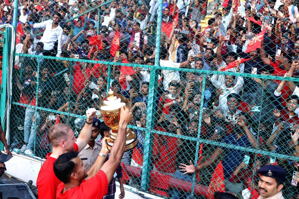 RCB Victory Celebrations at M. Chinnaswamy Stadium