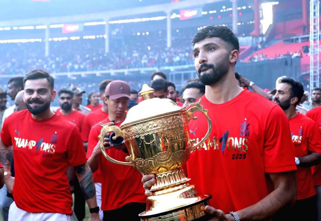 RCB Victory Celebrations at M. Chinnaswamy Stadium