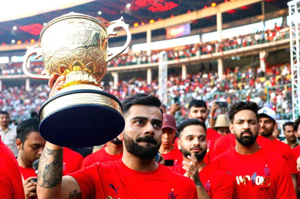 RCB Victory Celebrations at M. Chinnaswamy Stadium