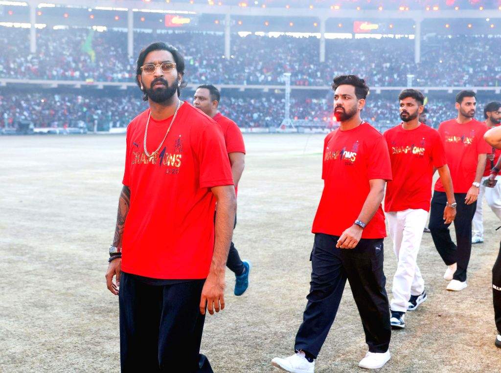 RCB Victory Celebrations at M. Chinnaswamy Stadium