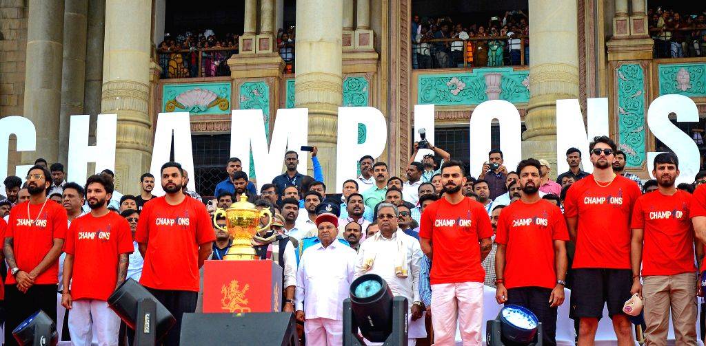 RCB Victory Celebrations at Vidhan Soudha