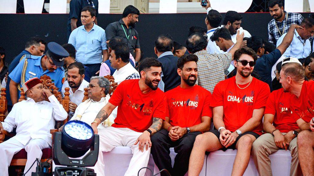 RCB Victory Celebrations at Vidhan Soudha