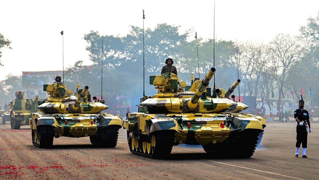 Rehearsals for the Army Day Parade 2025