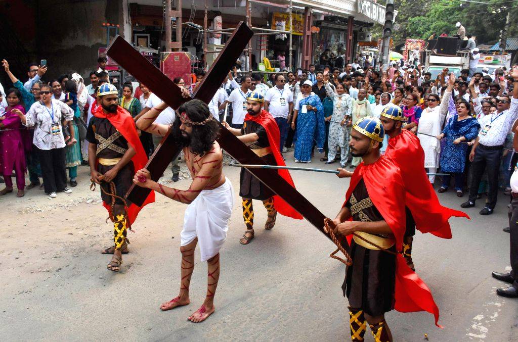 Religious procession on the occasion of Easter Monday