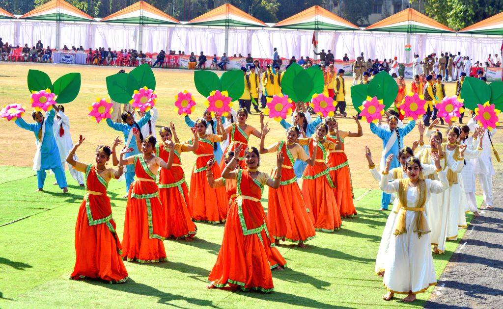 Republic Day Parade at the Police Line