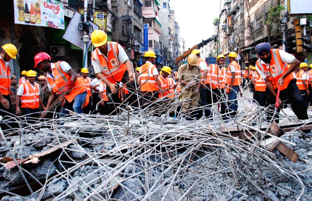 Flyover collapse: Rescue operations underway